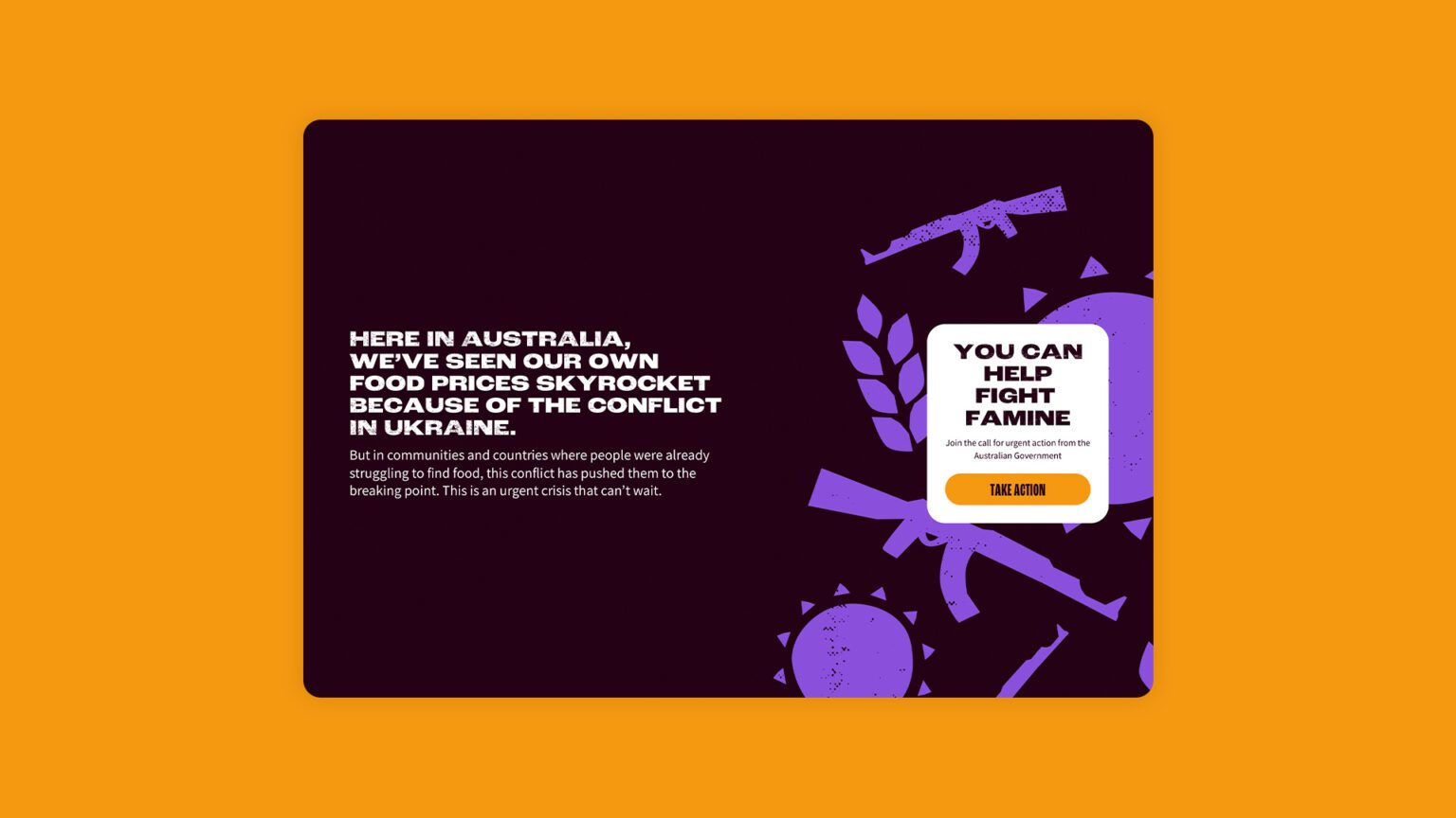 Help Fight Famine | Beech Agency